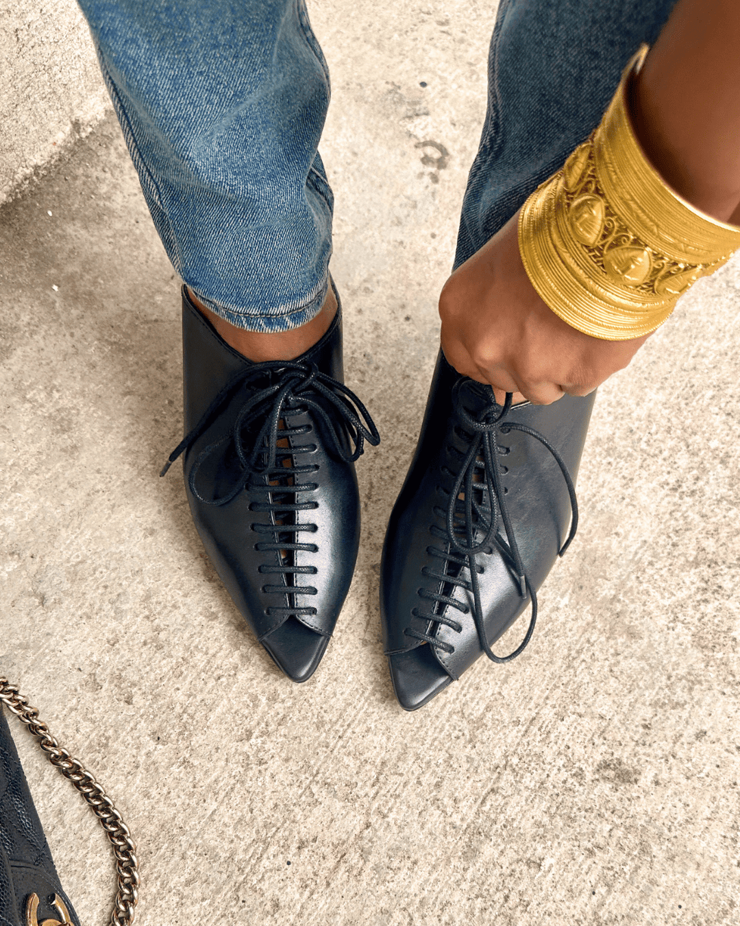 Zoya (Corset Mule) – Ugra Shoes